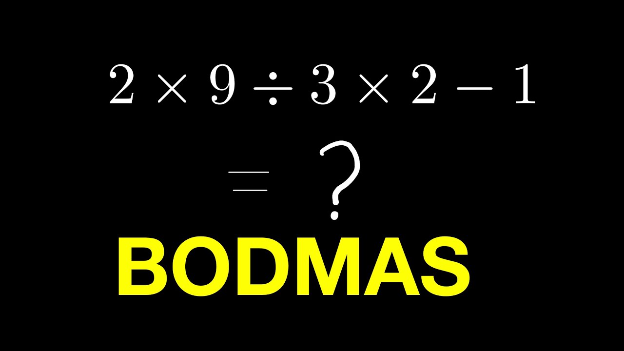 Many get the answer Wrong Viral Math Problem on BODMAS - YouTube