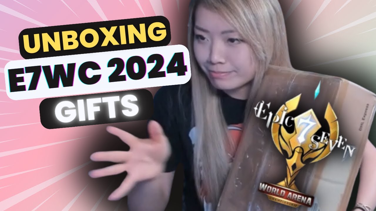 Unboxing E7WC 2024 gift from Smilegate :D - (Epic Seven) - YouTube