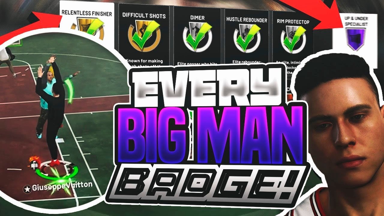 QUICKEST METHOD TO GET ALL CENTER BADGES IN 2K19 HALL OF FAME - YouTube