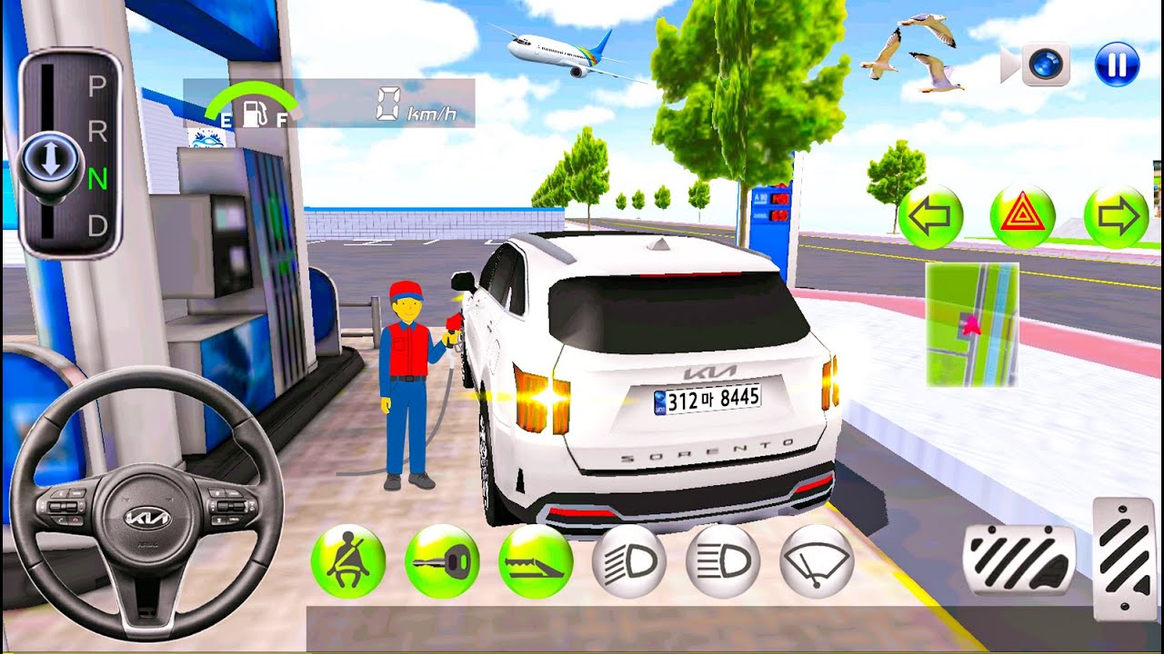 3D Driving Class Simulator Pro - SUV Car Gas Station Driving Gameplay ...