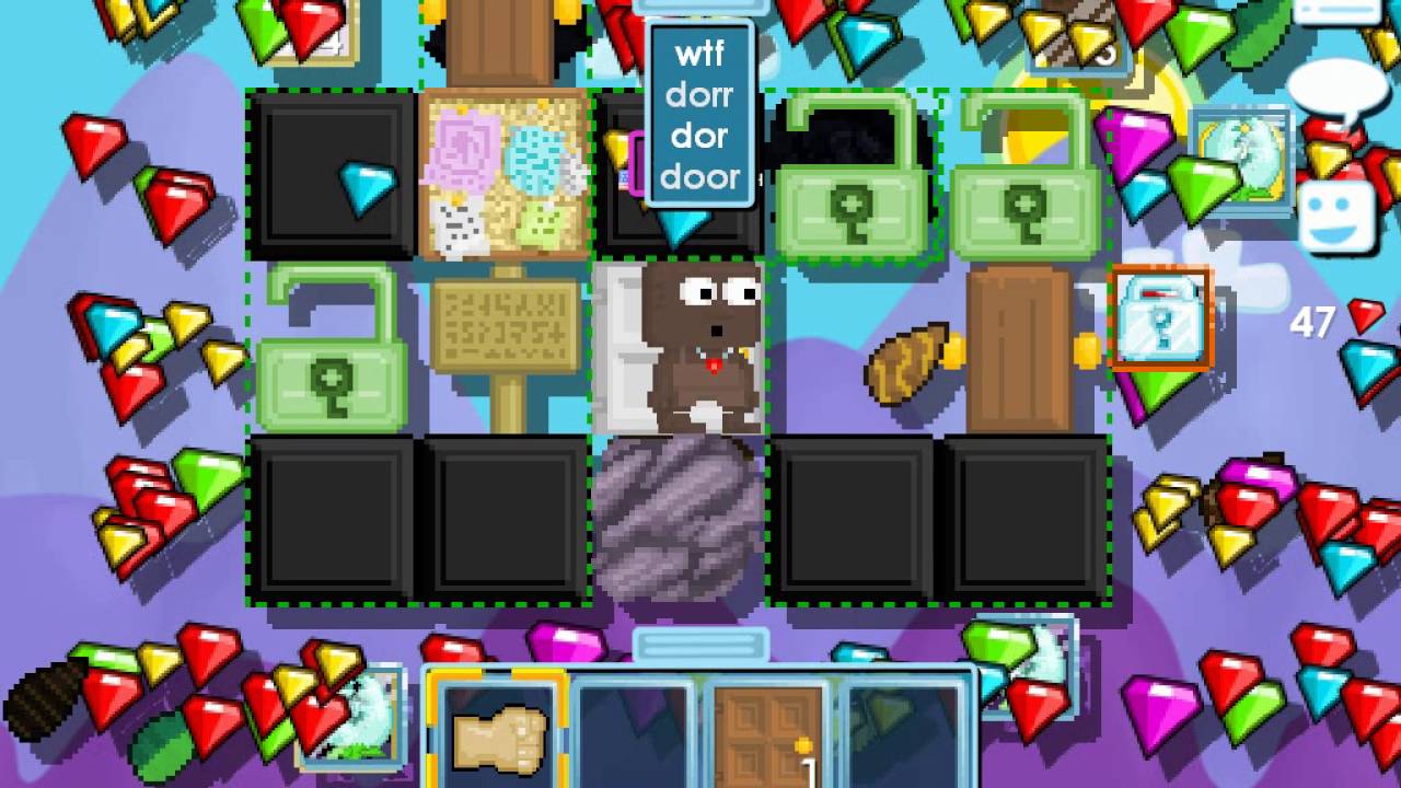Growtopia make door seed in Happy joy Tree - YouTube
