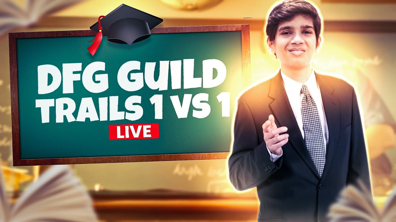 👑DFG GUILD TEST 1 VS 1🥵DAY 4 😾100% GENUINE TESTING🔥 #FREEFIRELIVE # ...