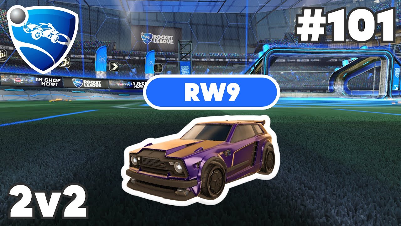 Rw9. Ranked 2v2 PRO Replay #101 - Rocket League Replays - YouTube