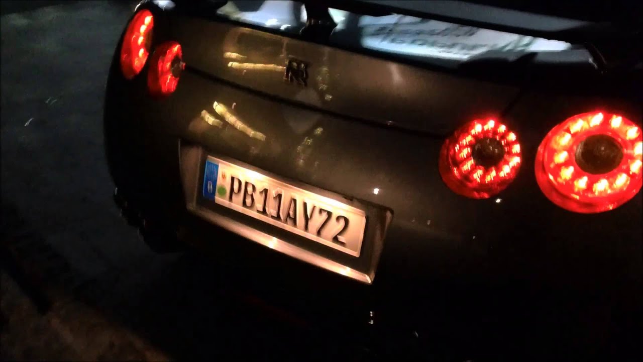 EPIC Sound!! Nissan GT-R w/ Milltek exhaust in Bangalore! - YouTube