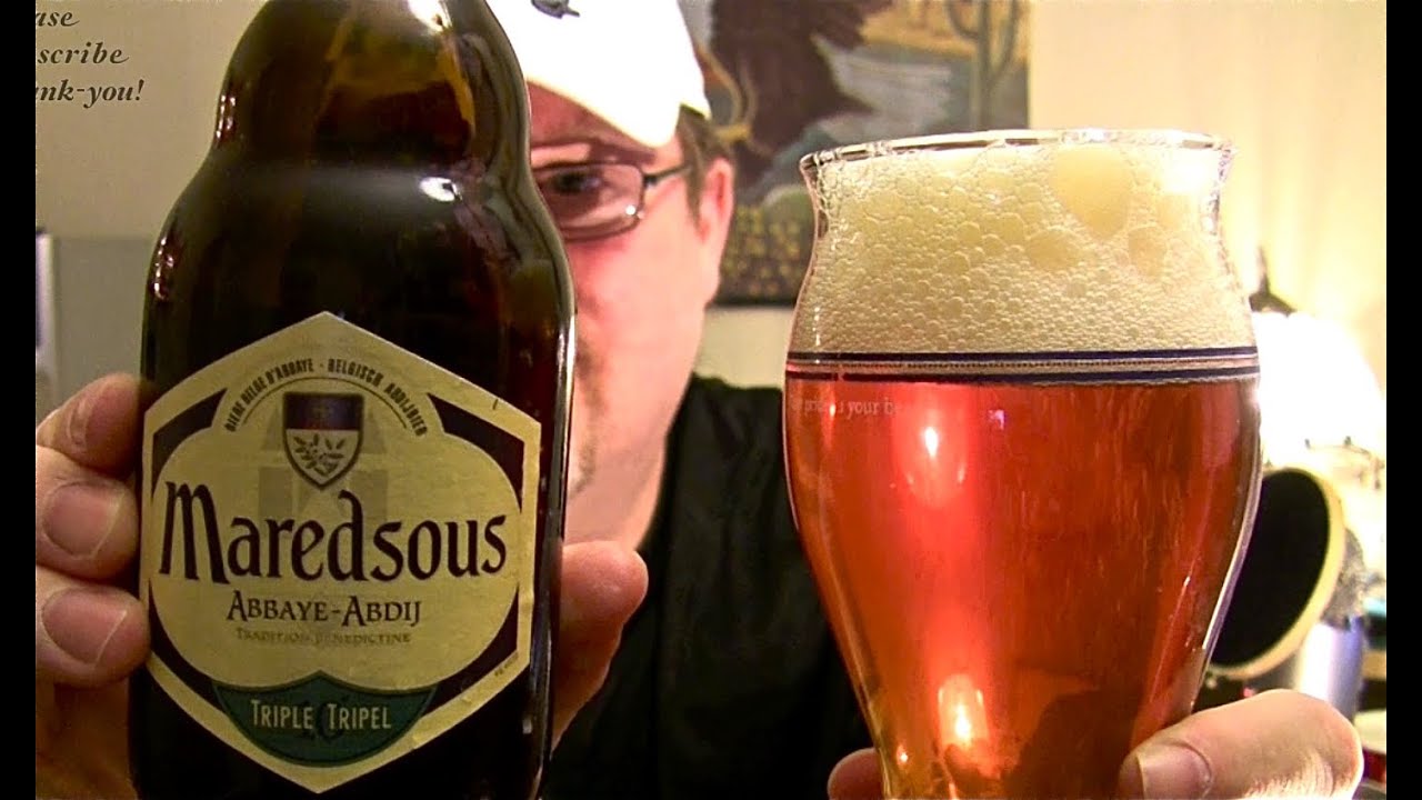 Maredsous Abbaye Triple (beer review 55) - YouTube