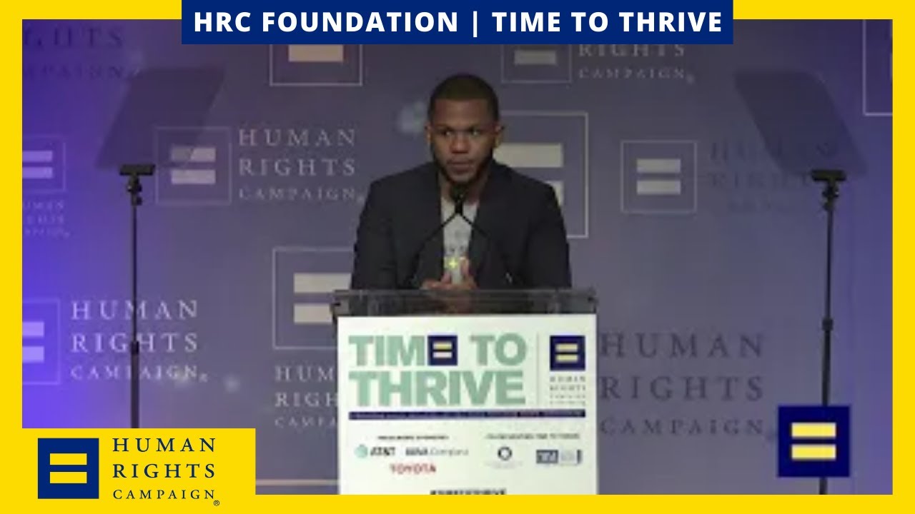 Ambassador Zimar Batista Speaks at the 2019 HRC Time to THRIVE - YouTube
