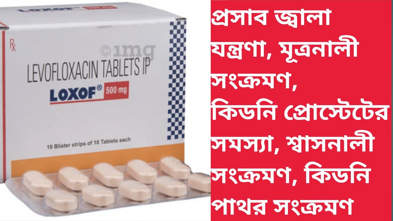 Loxof 500 Mg Tablet Uses Dose Benefits Side effects In Bengali - YouTube