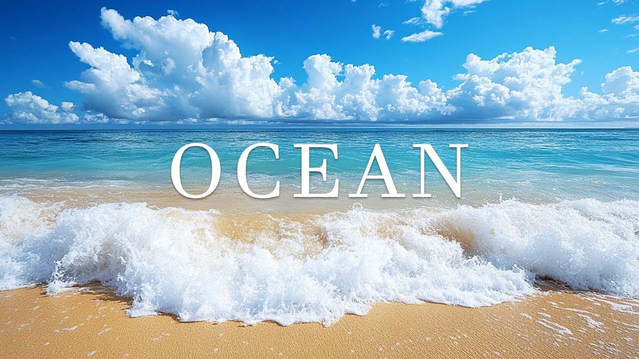 Soothing Relaxation Music - Ocean Waves and Piano Melodies - Helps ...