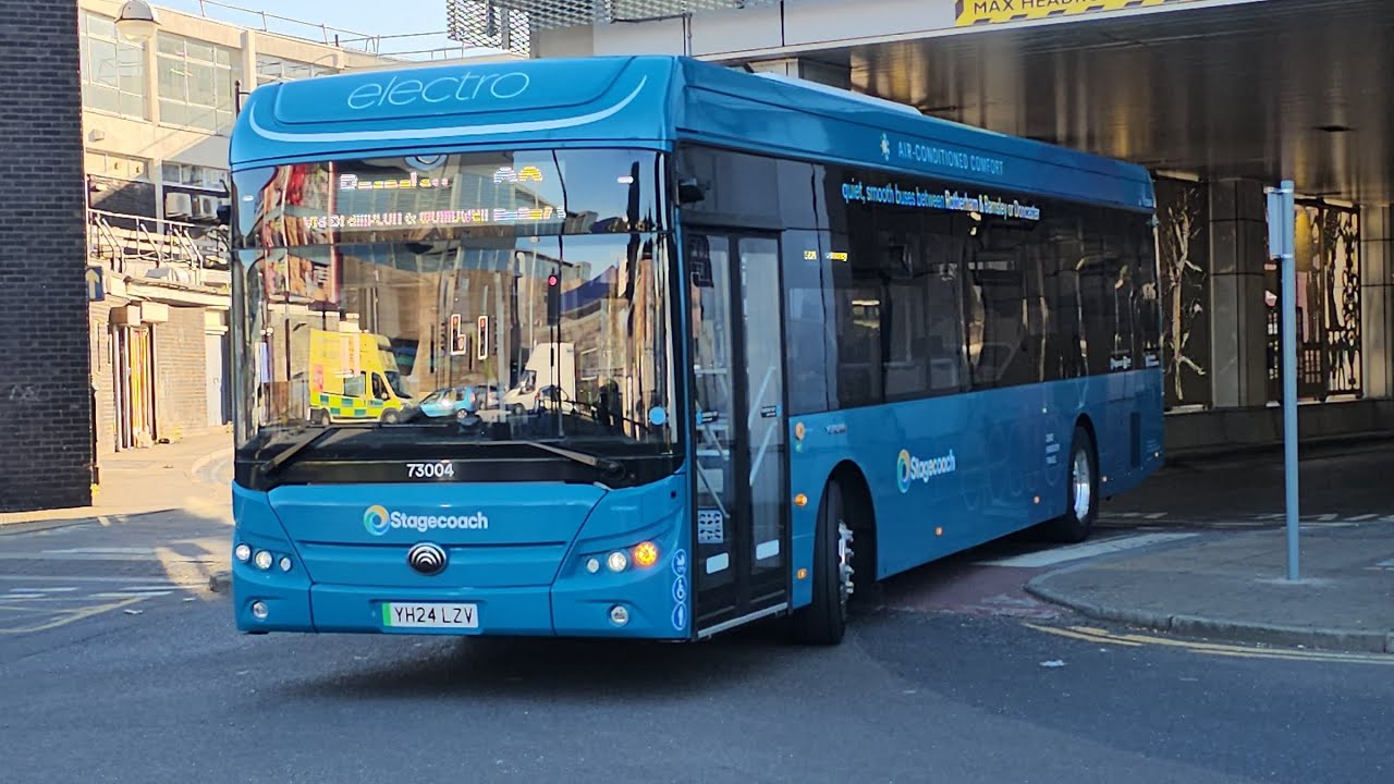 Stagecoach Bus Rotherham 73004 On 22x From Rotherham To Barnsley - YouTube