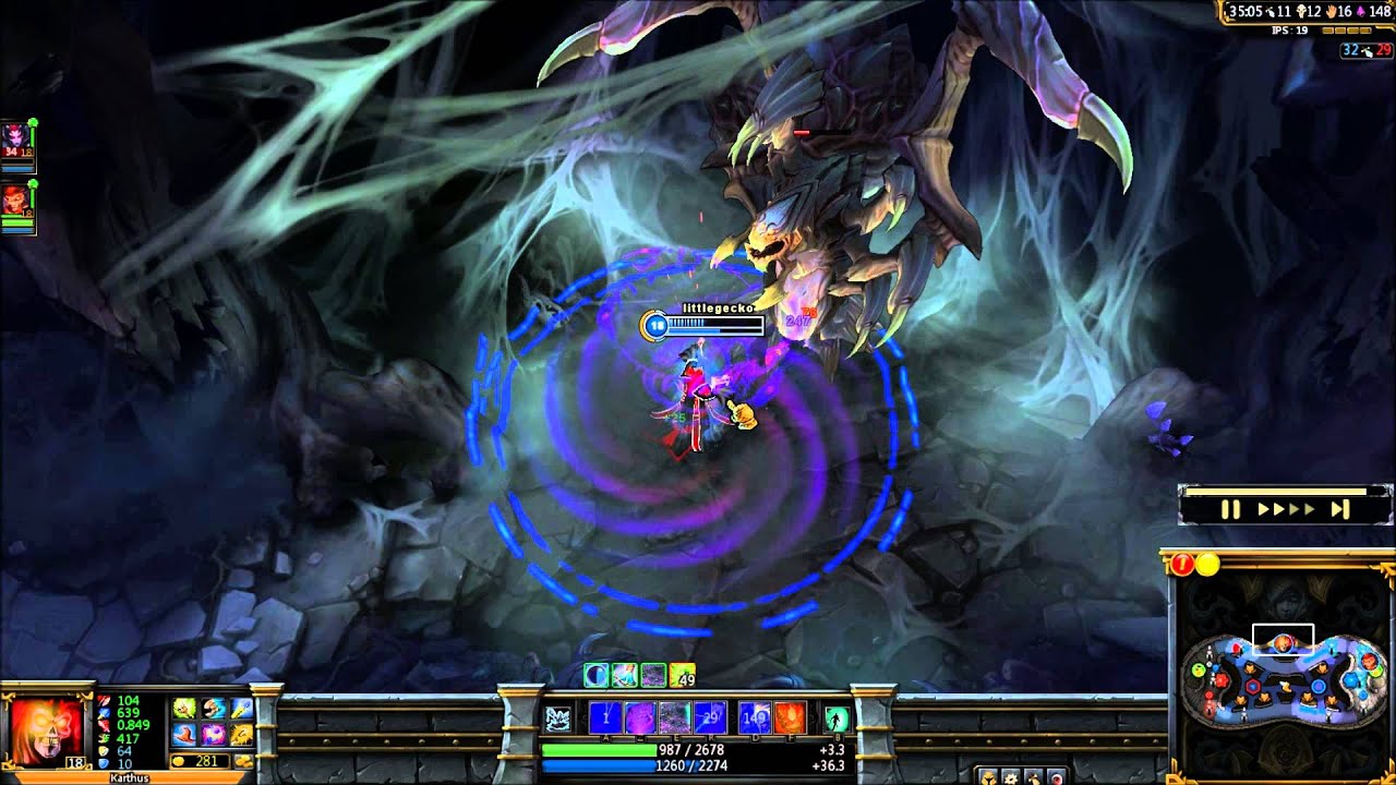 League Of Legends - Extrait - Vilemaw n'est pas si fort que ça ...