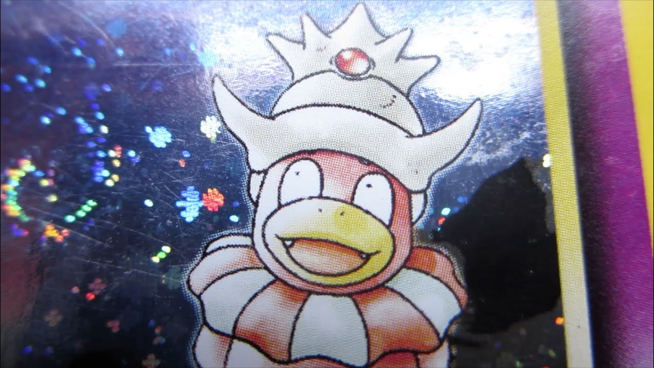 Pokémon Card Show Off: Slowking (Neo Genesis #14) - YouTube