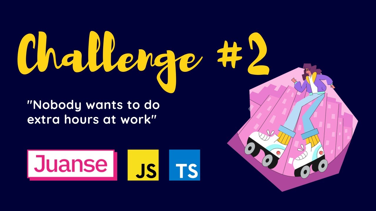 AdventJS on the fly #2: Nobody wants to do extra hours at work - YouTube