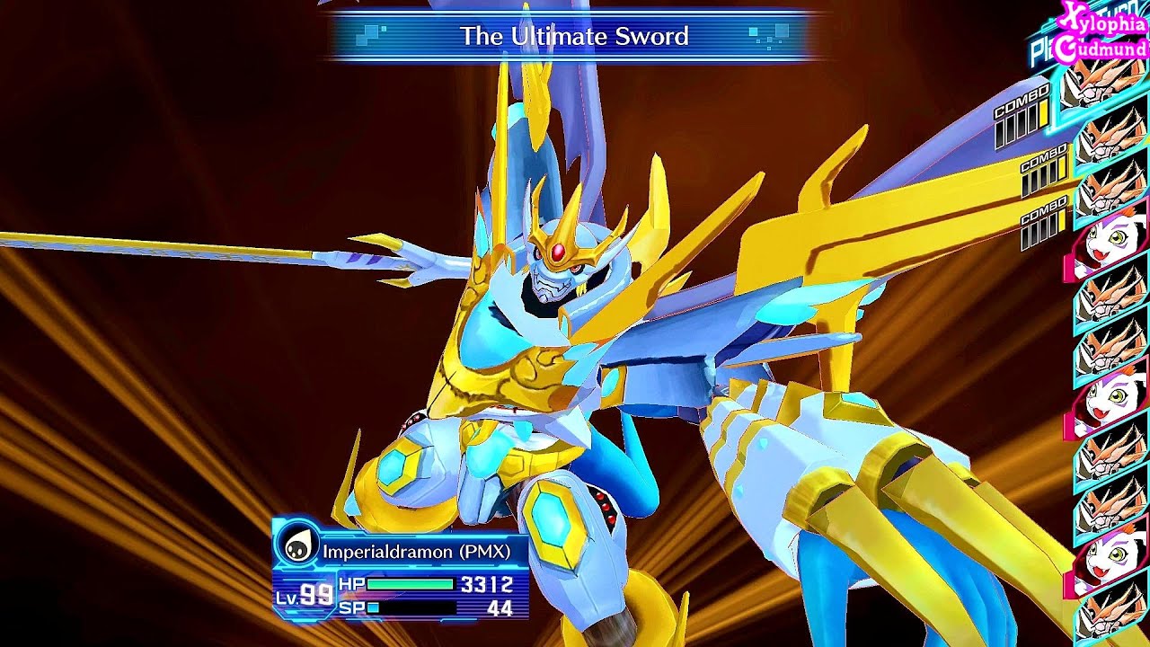 『Xylophia Gudmund』 Imperialdramon to Imperialdramon Paladin Mode X ...