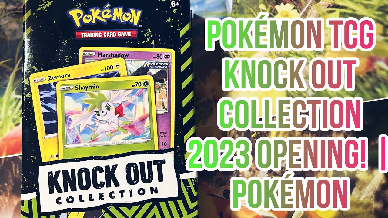 Pokémon TCG Knock Out Collection 2023 Opening! | Pokémon - YouTube