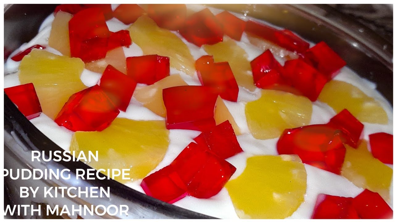Russian pudding recipe by #kitchenwithmahnoor - YouTube