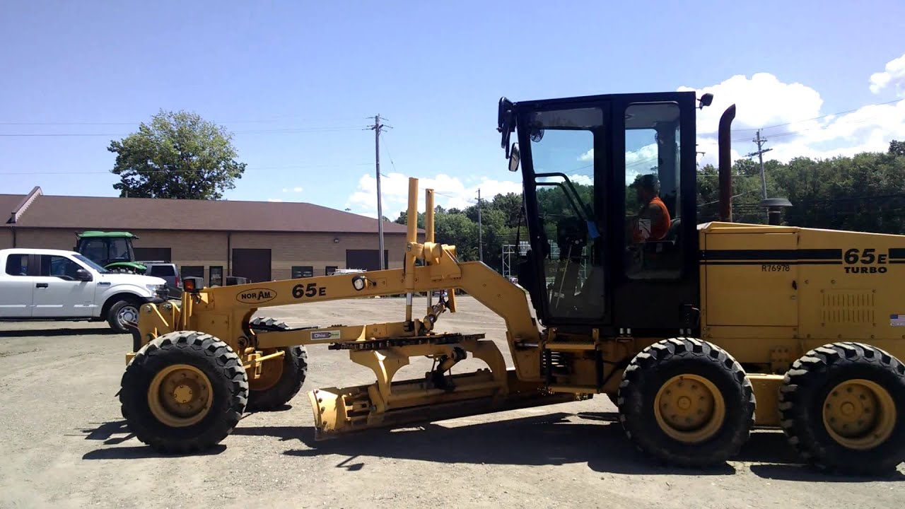 OZ Gas - Lot 308 - 2008 NOR-AM WEILER MODEL 65E ROAD GRADER - YouTube
