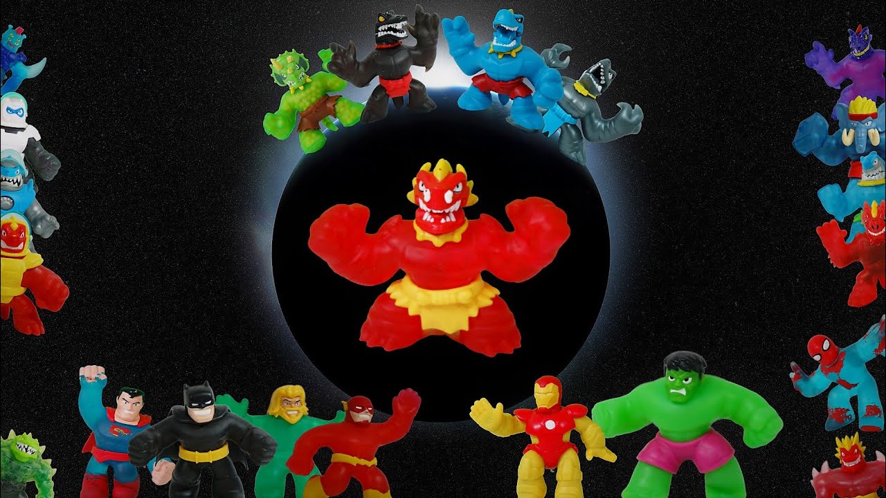Every Heroes of Goo Jit Zu Characters | Goo Shifters | Dino Power ...
