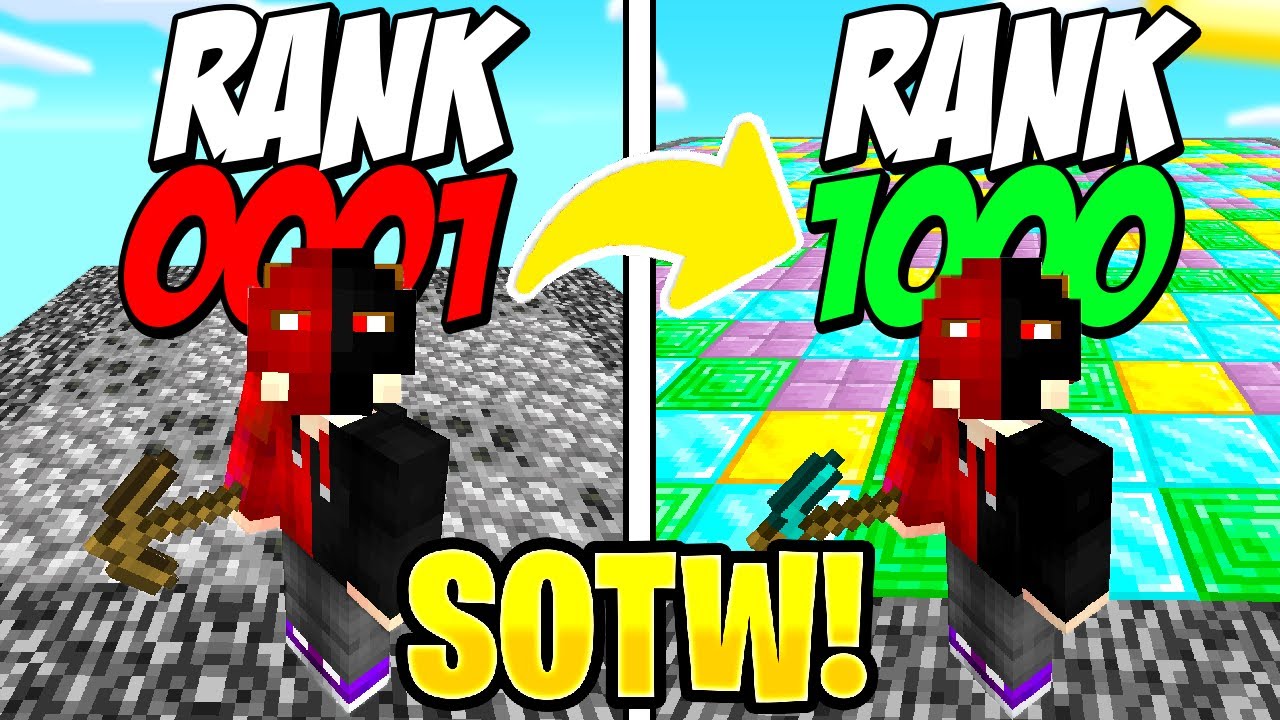 The BEST Rank Up Method DAY 1 on Minecraft Prisons Server!! (AkumaMC ...