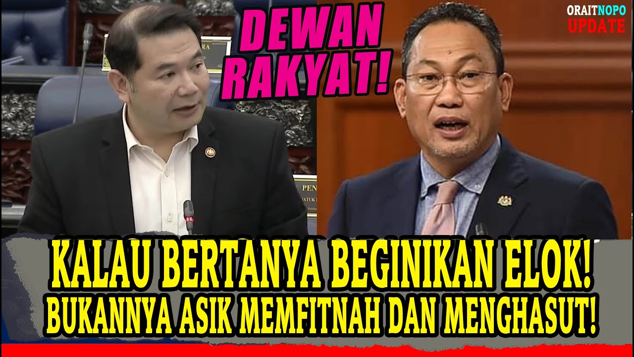 MP PENDANG NAMPAK BERSUNGGUH SUNGGUH DENGAN SOALANNYA. BARU BETUL ...