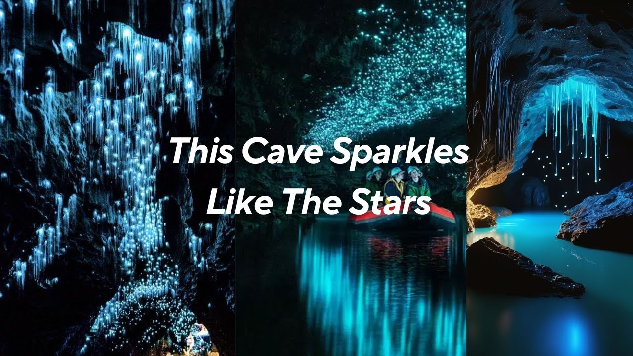 A Hidden Cave That Glows Like the Night Sky | One-Minute Travel Wonders ...