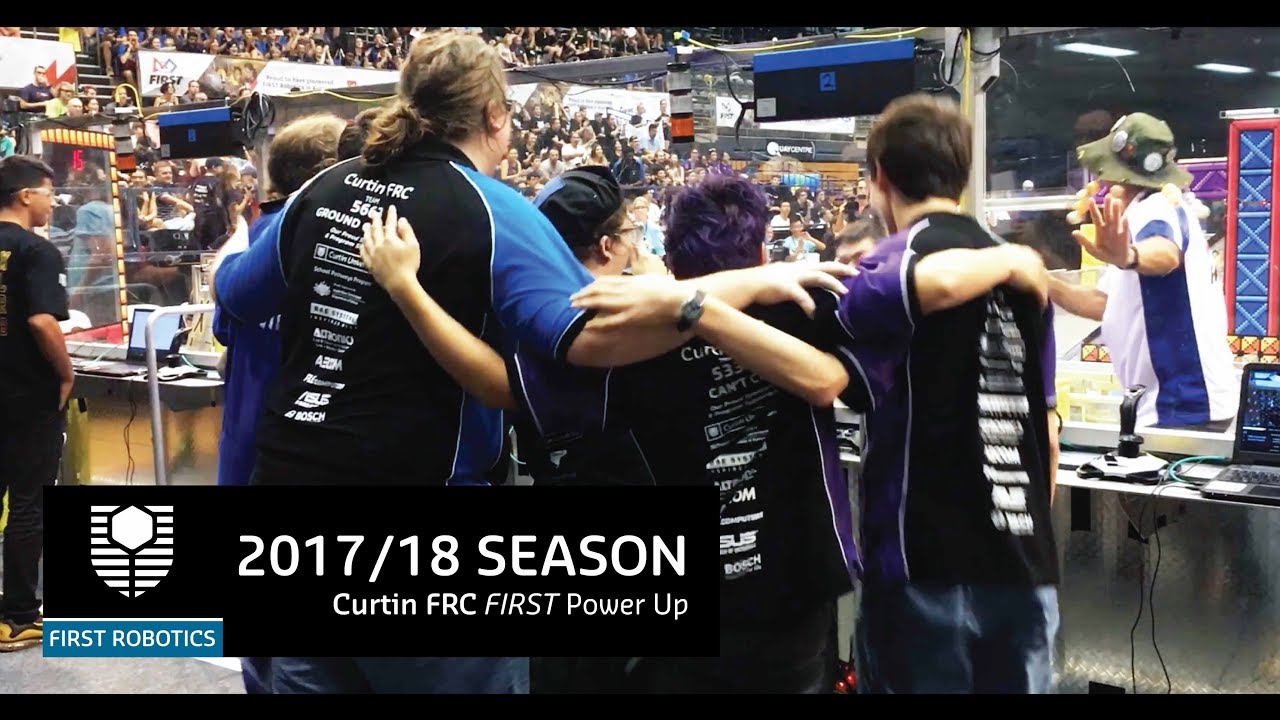 Curtin FRC 2017/18 FIRST Power Up Season - YouTube