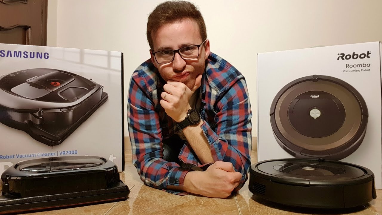 CONFRONTO iRobot Roomba 896 vs Samsung POWERbot VR7000: Miglior Robot ...