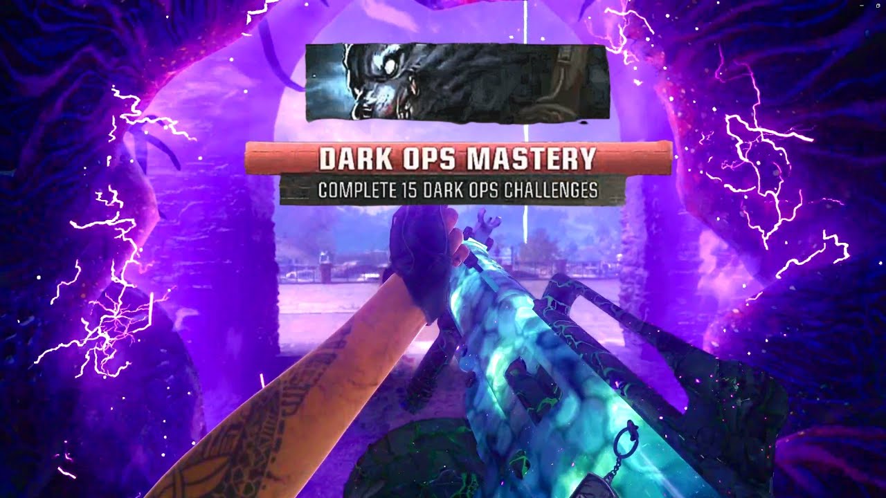 BO6 Zombies | UNLOCKING DARK OPS MASTERY ZOMBIES CALLING CARD - YouTube