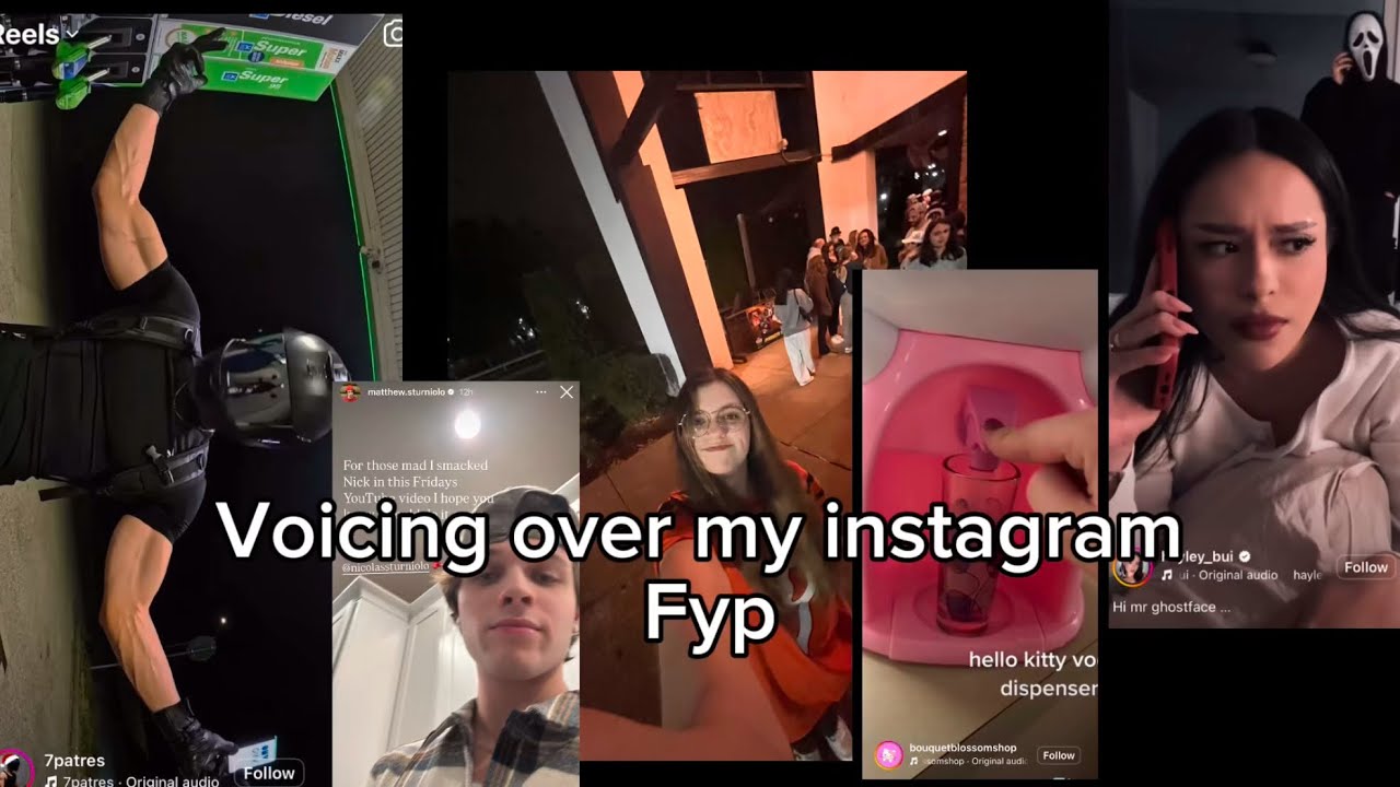 Reacting to my Instagram fyp because why not - YouTube