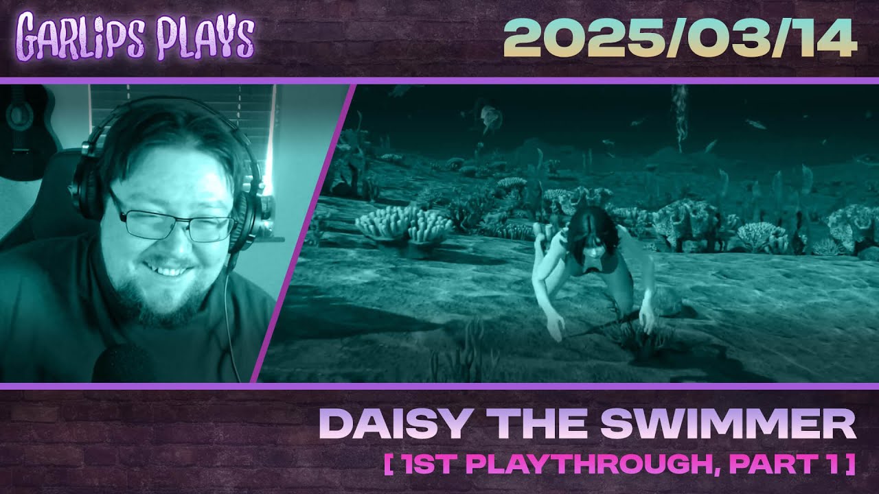 🧄☠️ Daisy The Swimmer『 1st Playthrough, Part 1 』Dishy Fishy - YouTube