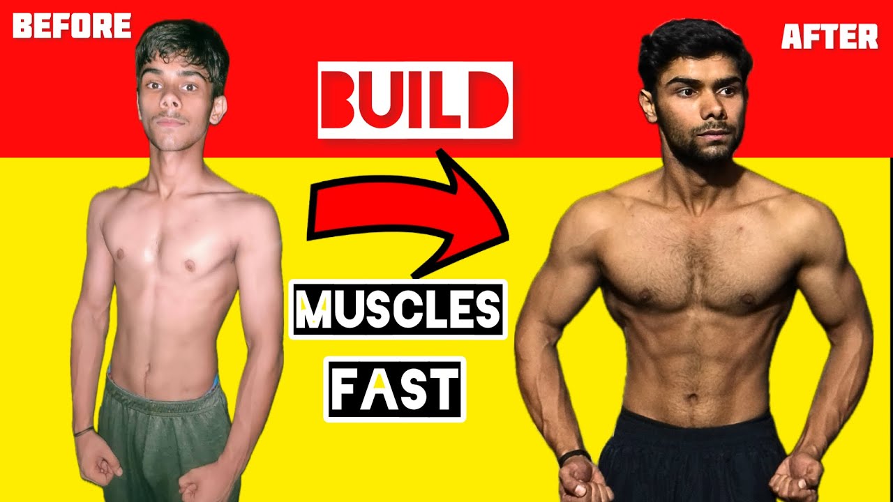 How To Build Muscles Super Fast ( Explained In 3 Steps ) - YouTube