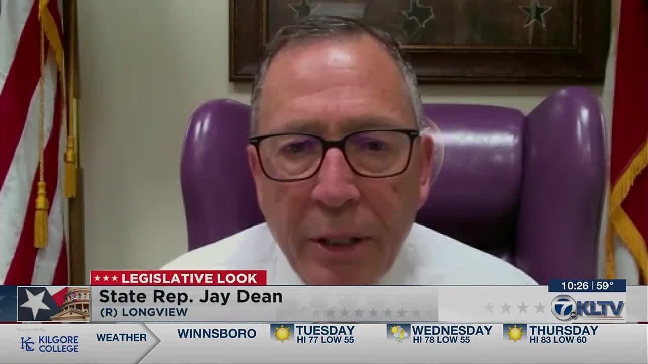 Rep. Jay Dean discusses law that would change name of Gregg County road ...