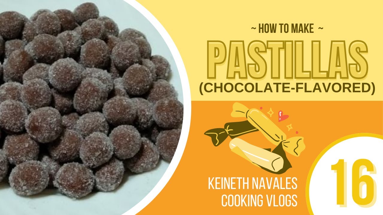 HOW TO MAKE PASTILLAS (CHOCOLATE-FLAVORED) | KEINETH NAVALES VLOGS ...