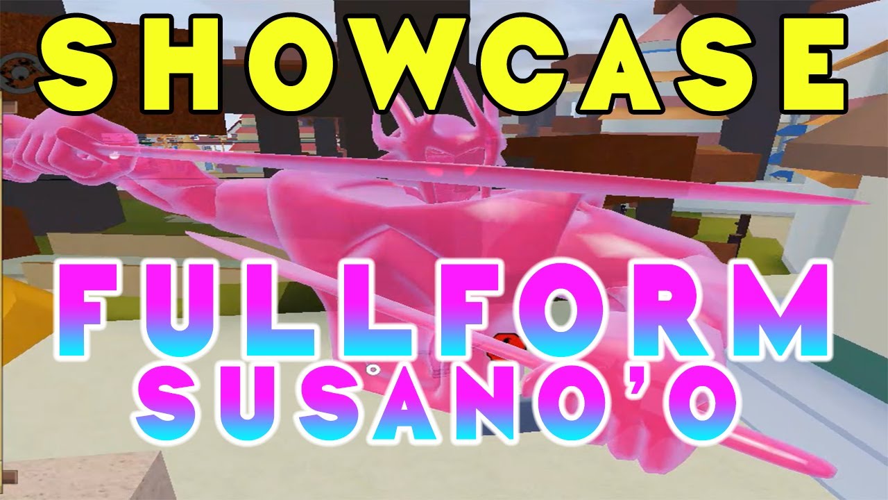 Shinobi Life 2 - FULLFORM CUSTOM SUSANOO SHOWCASE - YouTube