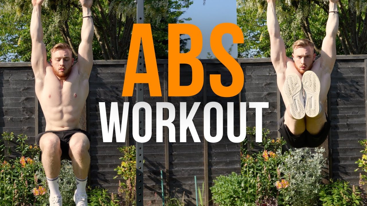 5 Minute. Pull-up Bar ABS Workout (Follow Along) - YouTube