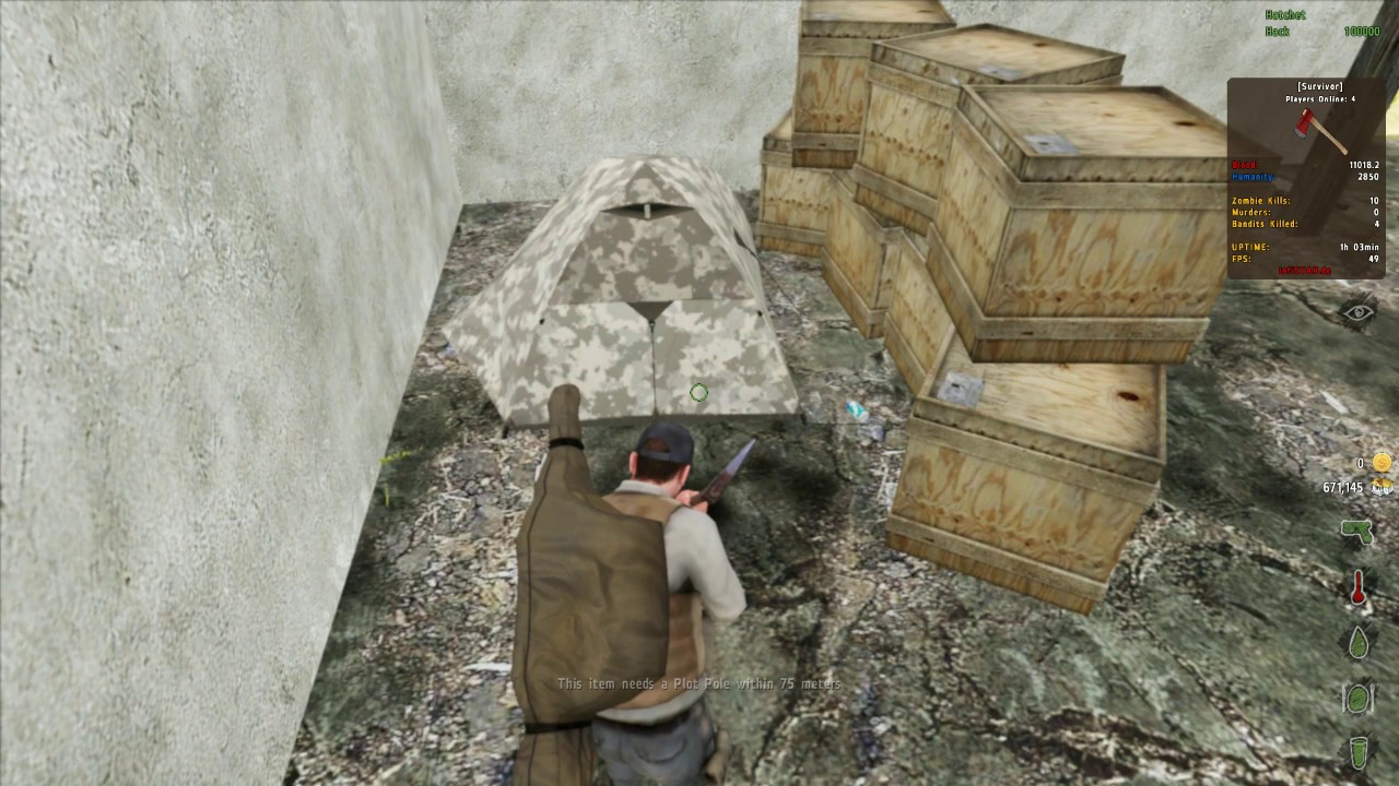 DayZ Epoch #4 Craft Storage Shed - YouTube