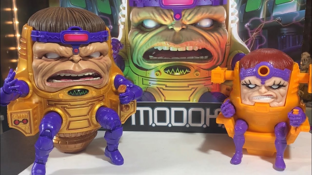 M.O.D.O.K. Marvel Legends & ToyBiz MODOK: A Tale of Two MODOK’s. Action ...