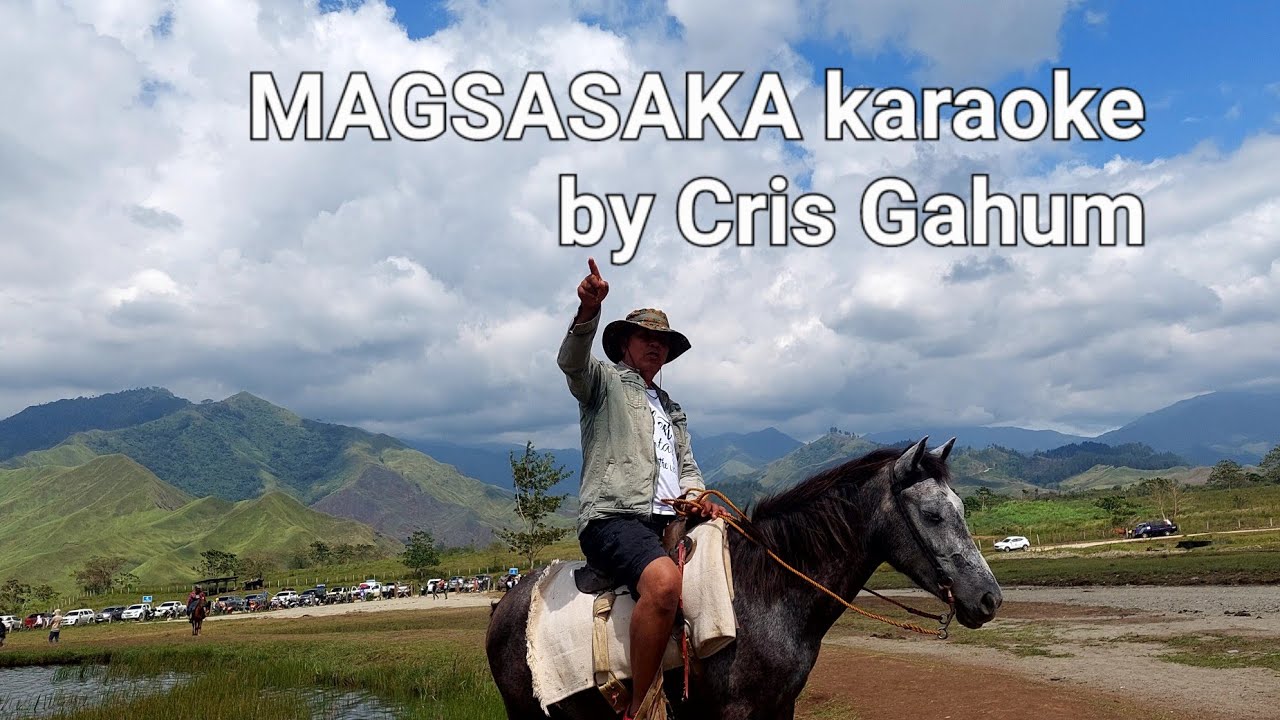 MAGSASAKA karaoke by Cris Gahum #karaoke #vlog - YouTube