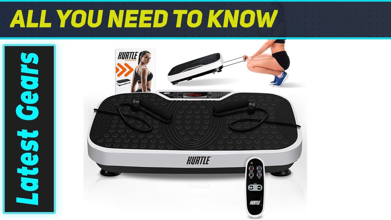 Best Vibration Platform? Hurtle Fitness Vibration Machine - YouTube