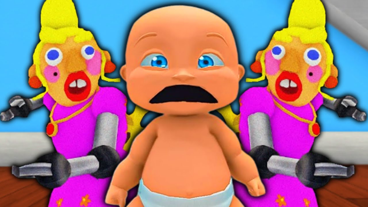 Baby ADOPTED By ROBOT MOM! - YouTube