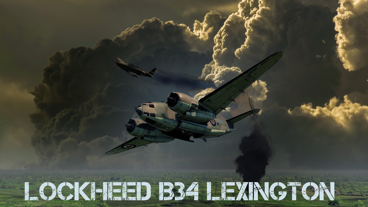 Lockheed B34 Lexington - YouTube