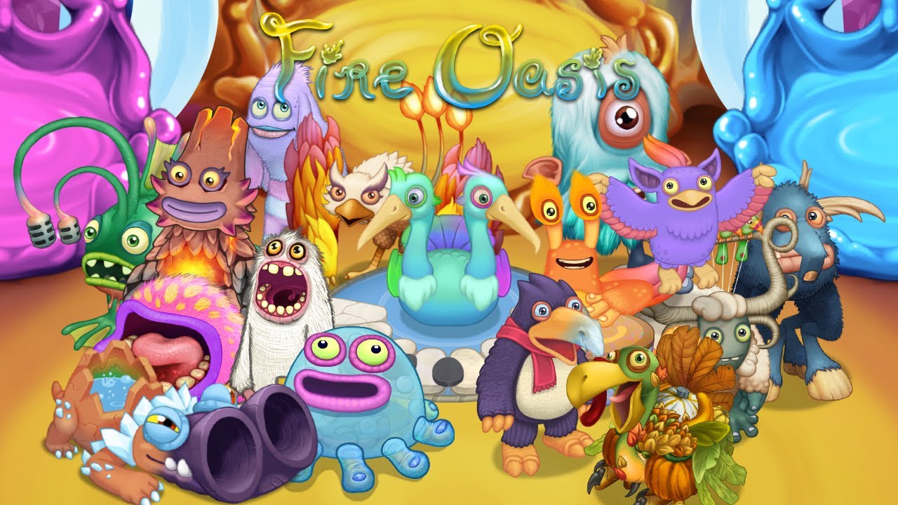 My Singing Monsters - Fire Oasis (Full Song) - YouTube