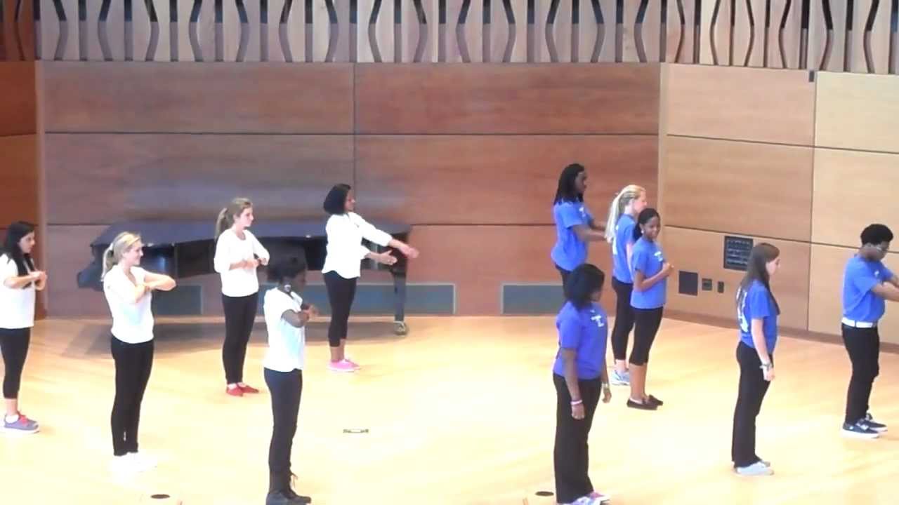 Step Team Performance On Revisit-Day - YouTube