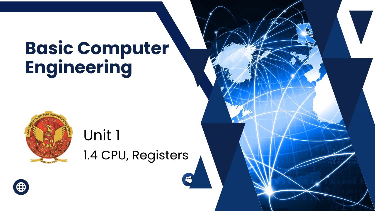 1.4 CPU & Registers | BT205 | - YouTube