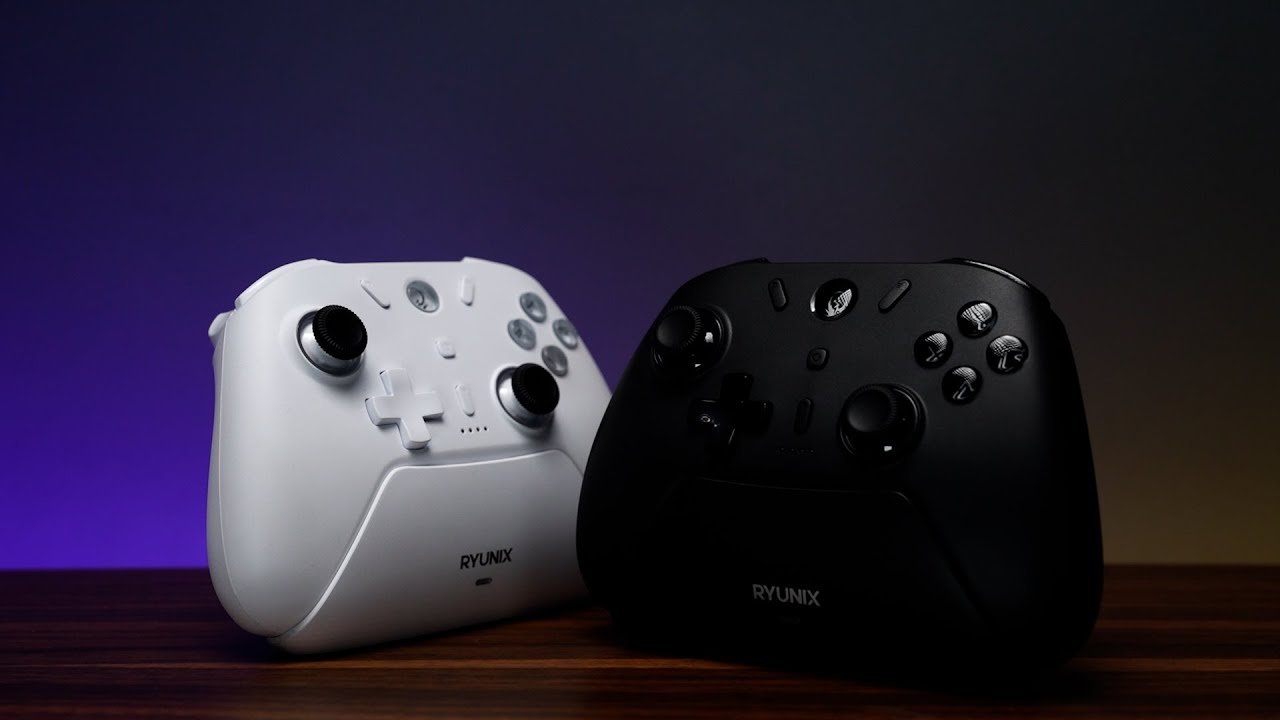 Tri-Mode Connection Gaming Controller | Ryunix G90 - YouTube