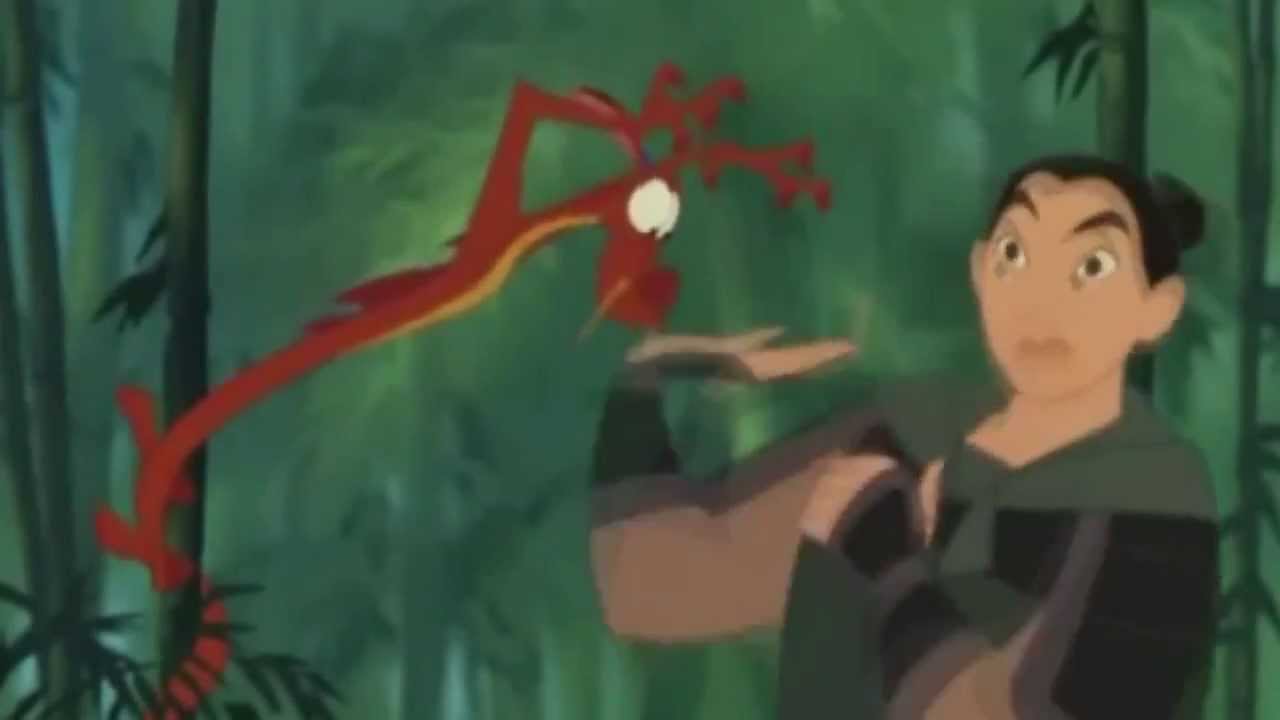 Mulan conoce a Mushu, Fandub - YouTube