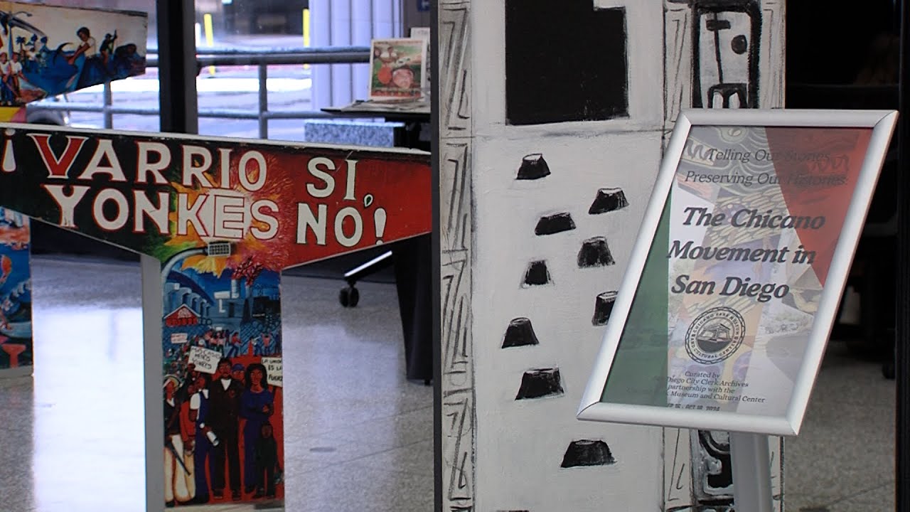 San Diego unveils Chicano Movement exhibit at City Hall for Hispanic ...