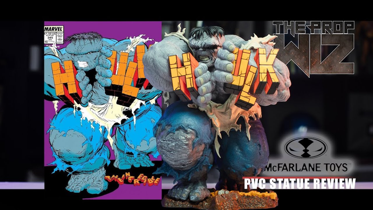 The Incredible Hulk PVC Statue by McFarlane Toys - YouTube