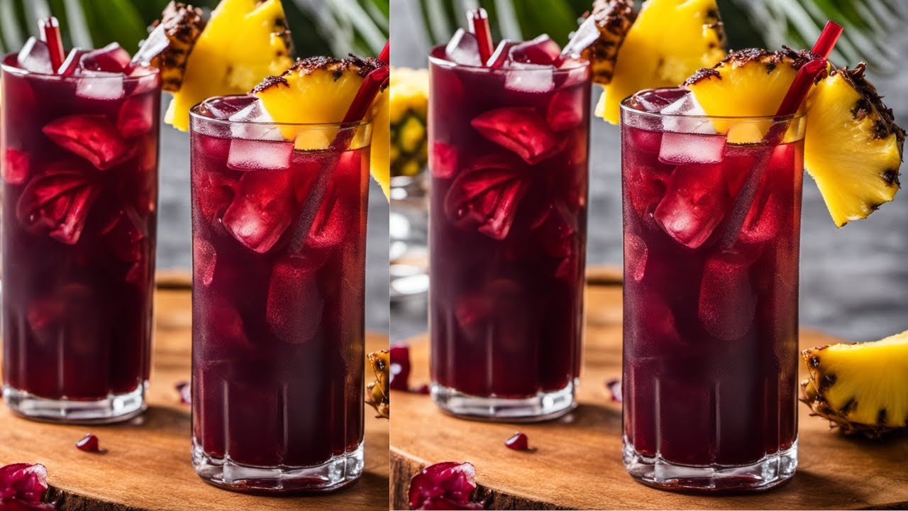 HOW TO MAKE ZOBO (SOBO) | FRESHLY SQUEEZED JUICE | HIBISCUS DRINK | JUS ...