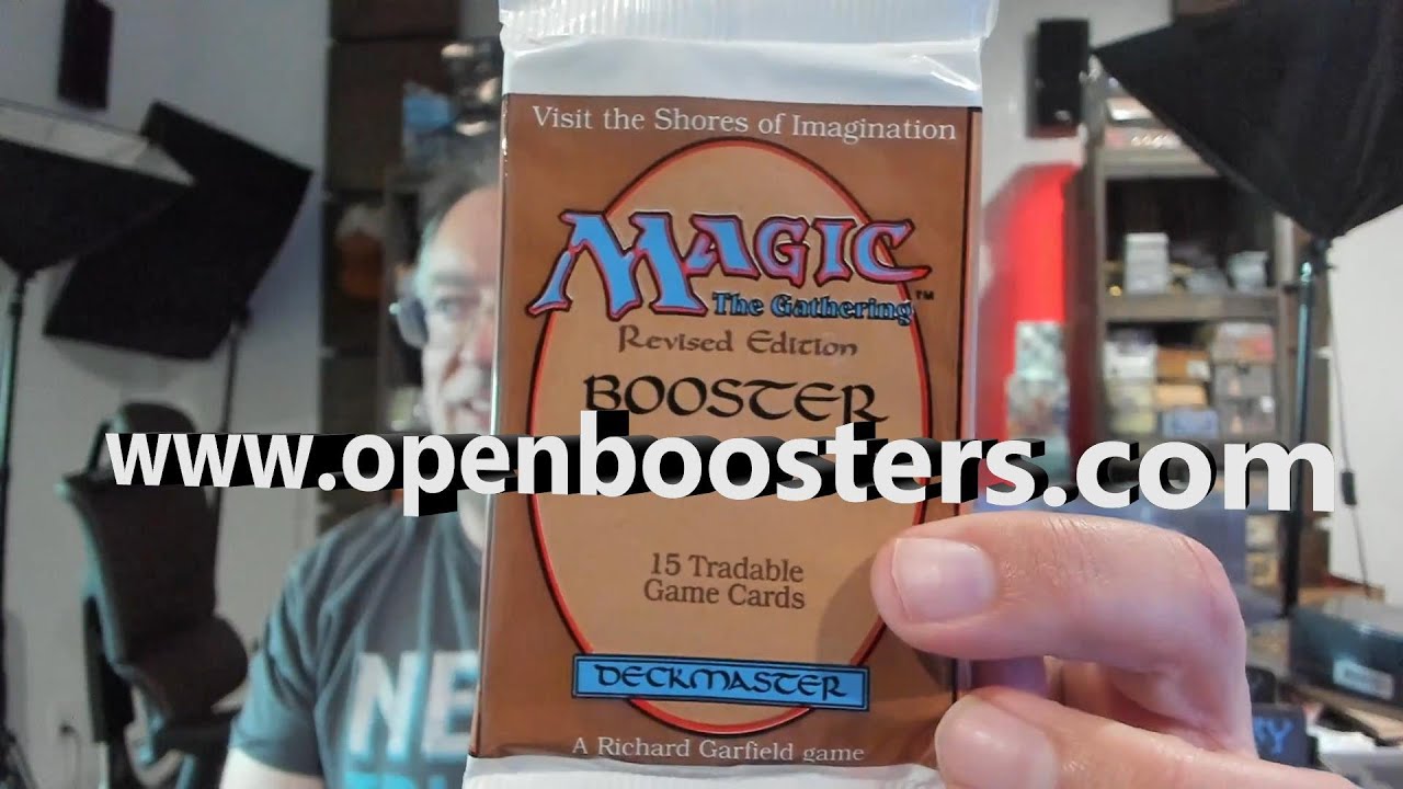 Revised Booster pack opened for your Holiday entertainment! - YouTube
