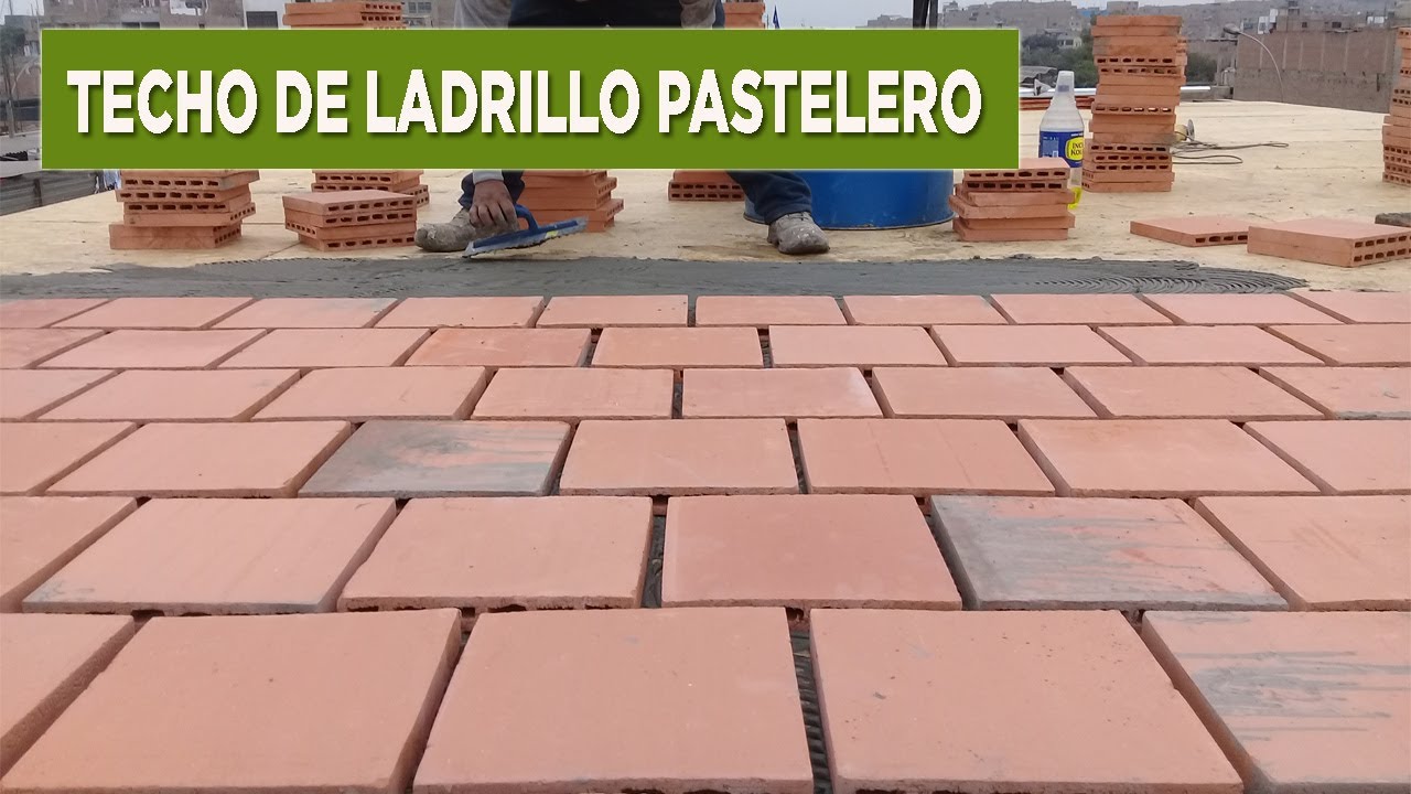 TECHOS DE DRYWALL CON 💥 LADRILLO PASTELERO - YouTube